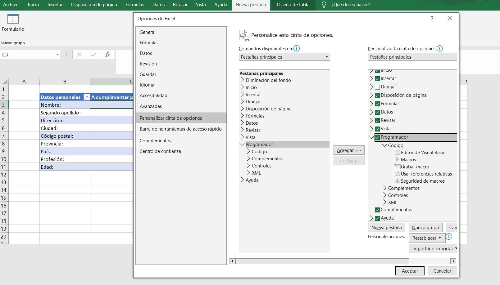 ¿Cómo Crear un Formulario en Excel? | Superprof